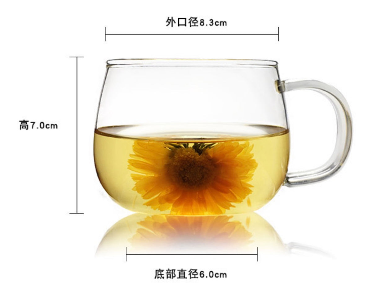 Custom Glass Tea Mugs as premium personal gift or corporate gifts ...