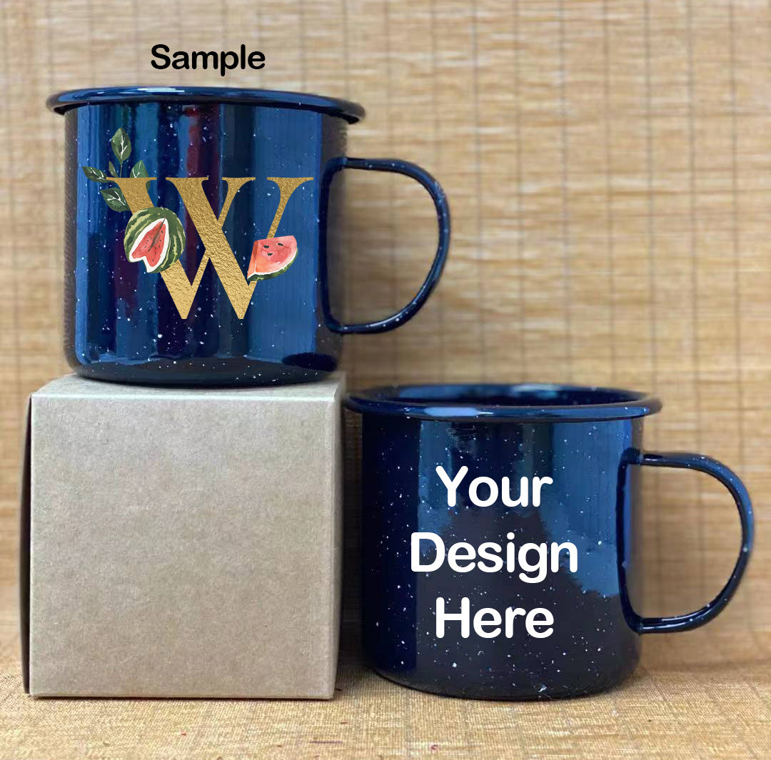 custom enamel cup as your personal gift or corporate gifts online ...